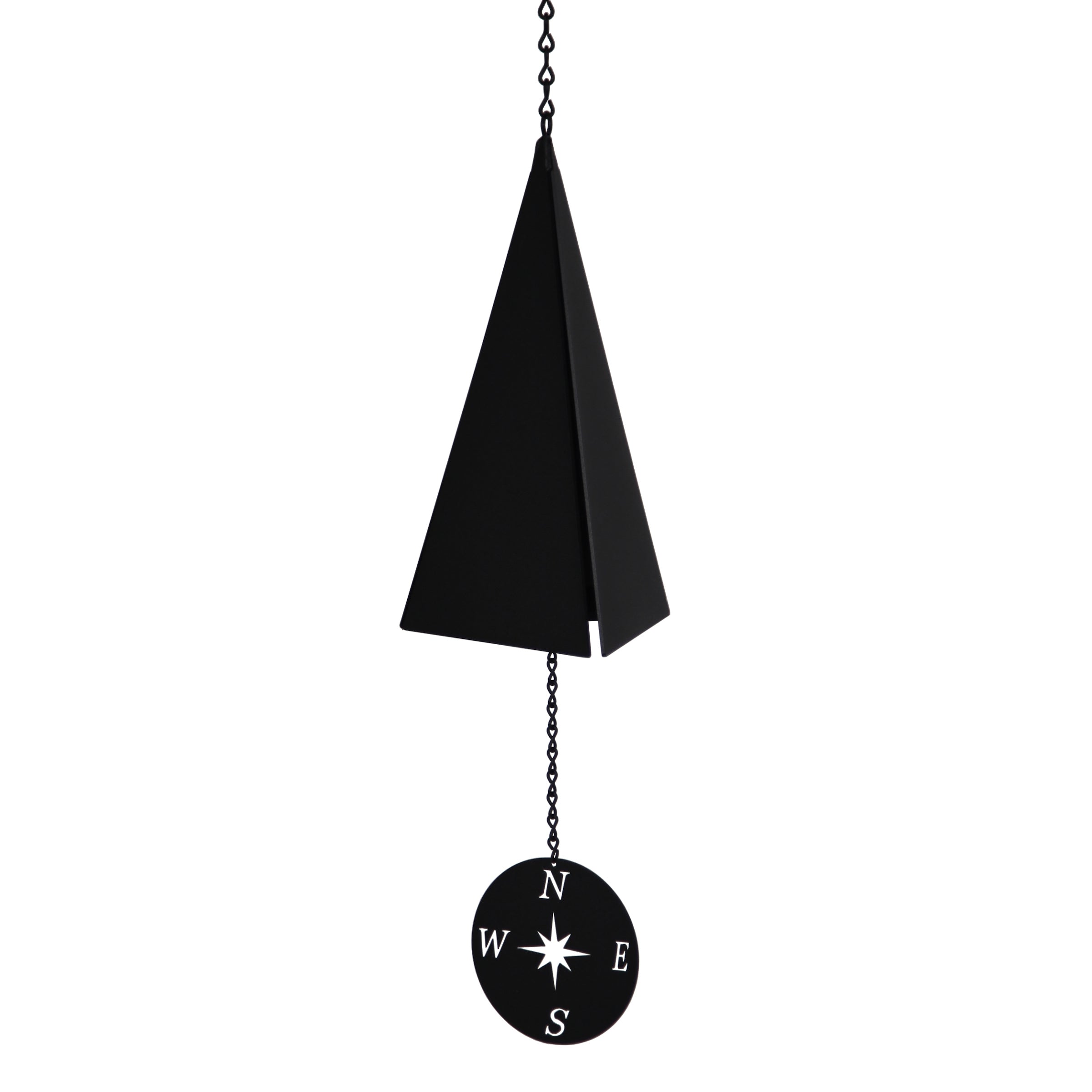 North Country Wind Bells® Bar Harbor Bell w/ Compass Rose Windcatcher ...