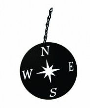North Country Wind Bells® Compass Rose Windcatcher - Black – Wind River